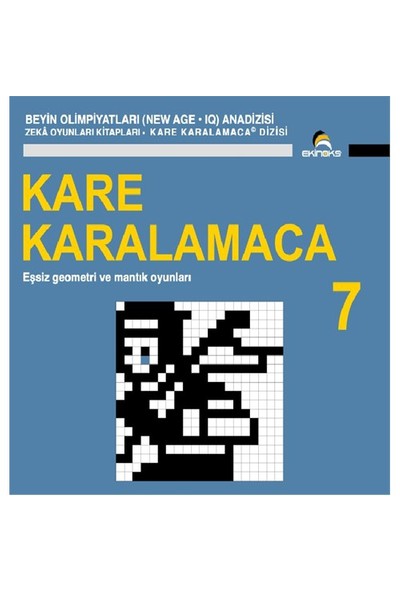 Kare Karalamaca 7 - Eşsiz Geometri ve Mantık Oyunları