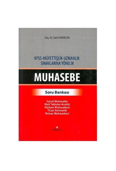 Muhasebe Soru Bankası-Sami Karacan