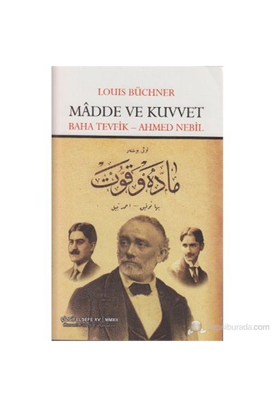 Madde Ve Kuvvet-Louis Büchner
