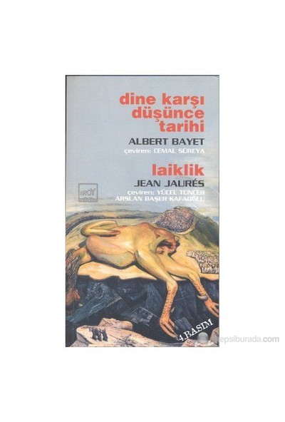 Dine Karşı Düşünce Tarihi / Laiklik