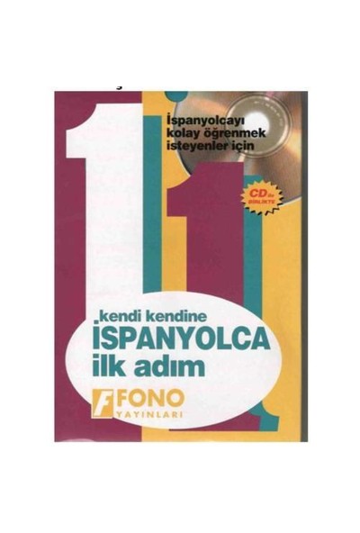 Fono İspanyolca İlk Adım 1 (Cd'li) - Kübra Sağlam