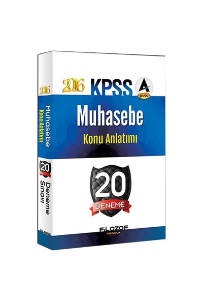 Filozof Kpss A Grubu 2016 Muhasebe Konu Anlatımlı 20 Deneme Sınavı-Kolektif Filozof Kpss A Grubu 2016 Muhasebe Konu Anlatımlı 20 Deneme Sınavı-Kolektif