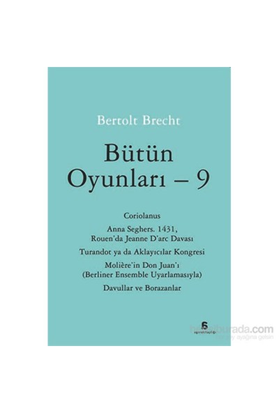 Bütün Oyunlari – 9-Bertolt Brecht Bütün Oyunlari – 9-Bertolt Brecht
