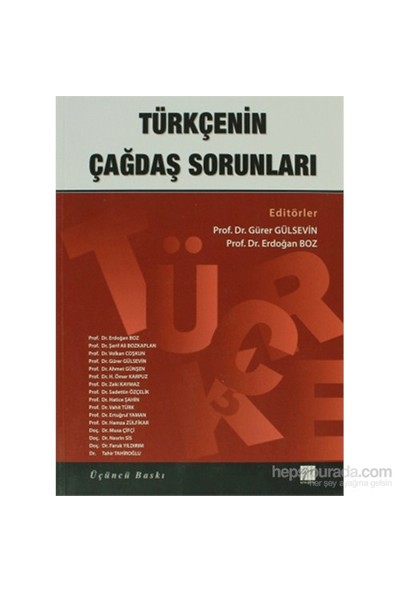 Türkçenin Çağdaş Sorunları