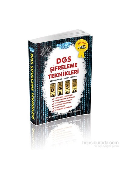 Akıllı adam DGS Şifreleme Teknikleri - Şahide Korkmaz