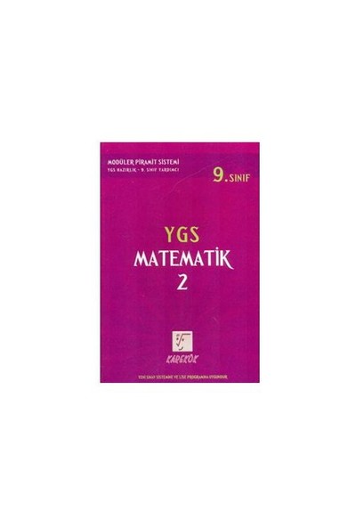 Karekök Ygs Matematik - 2 (9.Sınıf)