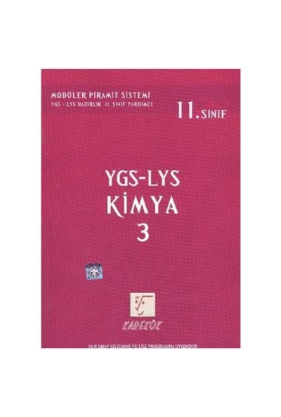 Karekök YGS-LYS Kimya-3 Konu Anlatımlı (11. Sınıf) Karekök YGS-LYS Kimya-3 Konu Anlatımlı (11. Sınıf)