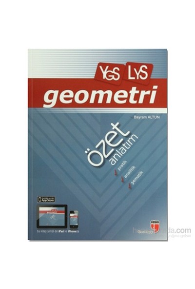Edam 2014 YGS LYS Geometri Özet Anlatım - Bayram Altun Edam 2014 YGS LYS Geometri Özet Anlatım - Bayram Altun