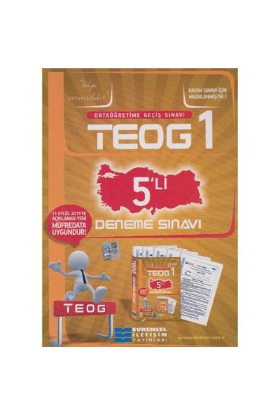 Evrensel Teog 1 8.Sınıf 5' Li Deneme Sınavı-Kolektif Evrensel Teog 1 8.Sınıf 5' Li Deneme Sınavı-Kolektif