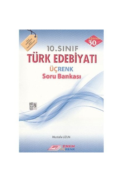 Esen Üçrenk Yayınları 10. Sınıf Türk Dili Ve Edebiyatı Soru Bankası