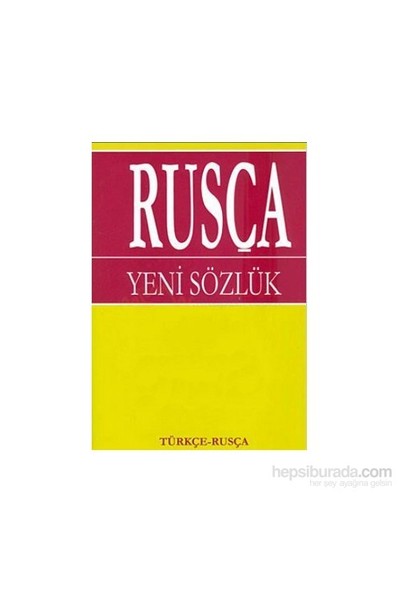 Rusça Yeni Sözlüktürkçe - Rusça-R. R. Yusipova