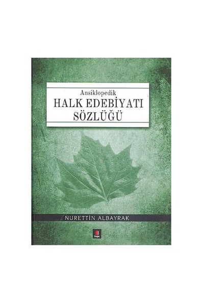 Halk Edebiyatı Sözlüğü (Ciltli)