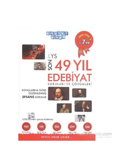 Akıllı Adam Lys Son 51 Yıl Edebiyat Soruları Ve Çözümleri-Kolektif