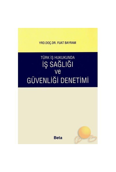 Türk İş Hukukunda İş Sağlığı Ve Güvenliği Denetimi Türk İş Hukukunda İş Sağlığı Ve Güvenliği Denetimi