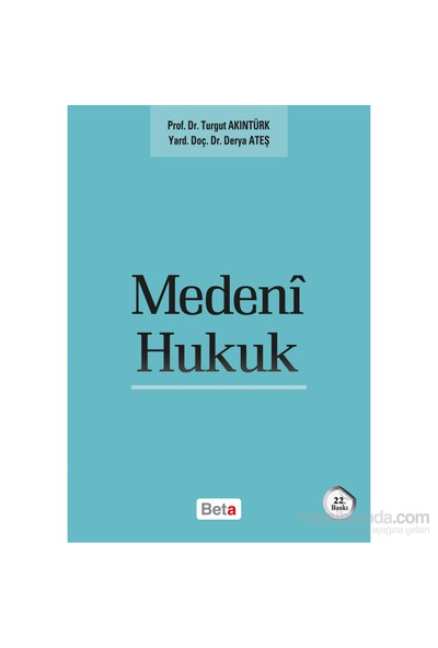 Medeni Hukuk - Derya Ateş Karaman