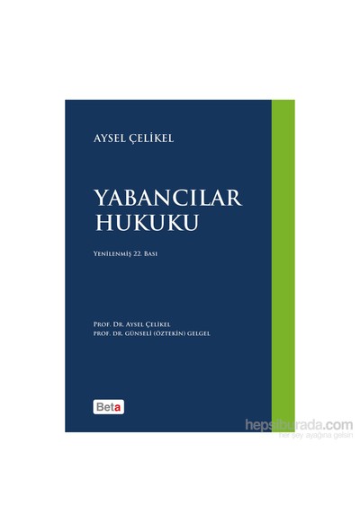 Yabancılar Hukuku-Günseli Öztekin Gelgel