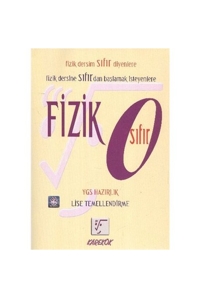 Karekök Yayınları Fizik Sıfır Kitabı