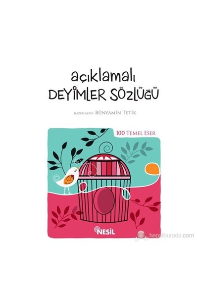 Açıklamalı Deyimler Sözlüğü (Kenar Boyalı)-Kolektif