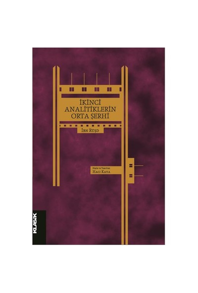 İkinci Analitikler’ in Orta Şerhi-İbn Rüşd