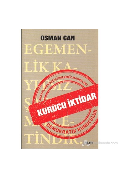 Kurucu İktidar-Osman Can