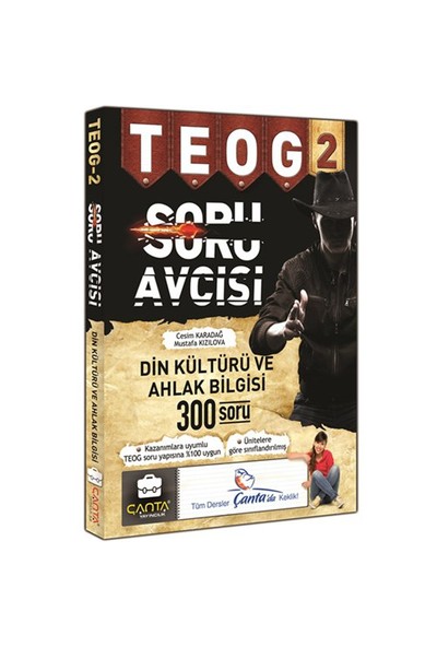 Çanta Yayınları 8. Sınıf Teog 2 Din Kültürü Ve Ahlak Bilgisi Soru Avcısı