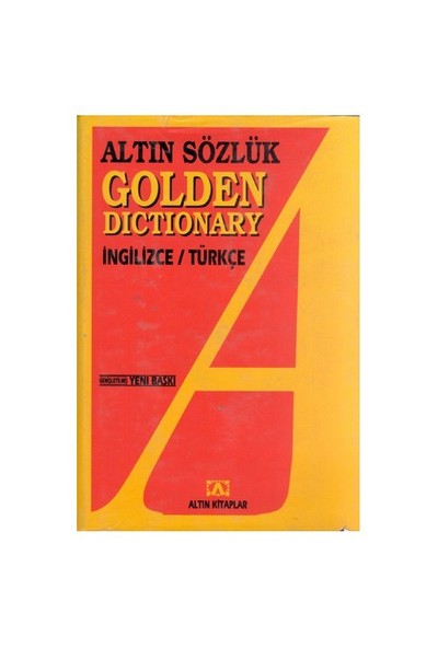 Altın Sözlük - İngilizce Türkçe - Necmettin Arıkan