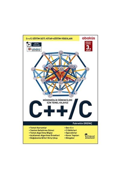 C++/C (Video Eğitim seti Hediyeli) - Fahrettin Erdinç C++/C (Video Eğitim seti Hediyeli) - Fahrettin Erdinç