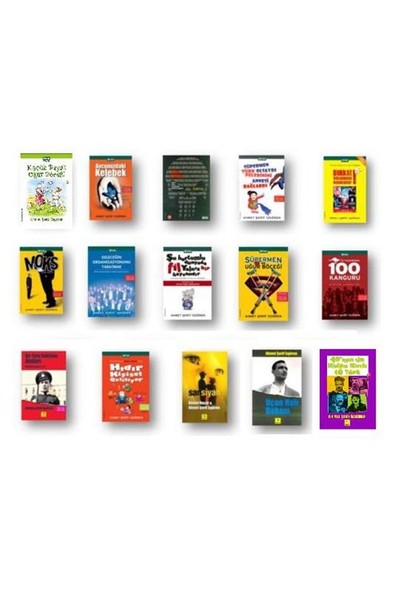 Ahmet Şerif İzgören Kitap Seti (15 Kitap) Ahmet Şerif İzgören Kitap Seti (15 Kitap)