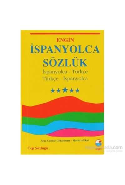 İspanyolca Sözlük (Cep Sözlüğü)İspanyolca - Türkçe / Türkçe - Marietta Ekici İspanyolca Sözlük (Cep Sözlüğü)İspanyolca - Türkçe / Türkçe - Marietta Ekici