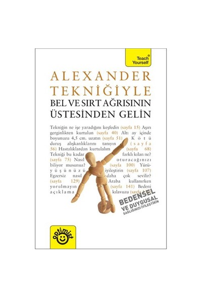 Alexander Tekniğiyle Bel ve Sırt Ağrısının Üstesinden Gelin - Richard Craze