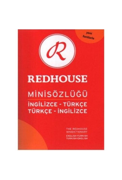 Redhouse Mini Sözlüğü (İngilizce - Türkçe Türkçe - İngilizce - Hüseyin Vatan Redhouse Mini Sözlüğü (İngilizce - Türkçe Türkçe - İngilizce - Hüseyin Vatan