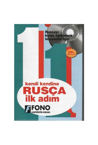 Fono Rusça İlk Adım 1 Cd'li - Galina Stoletnaya