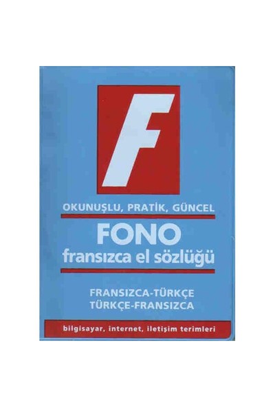 Fono Fransızca El Sözlüğü - Şükrü Meriç