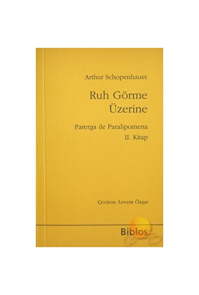 Ruh Görme Üzerine