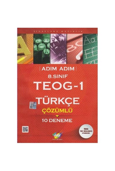 Fdd 8. Sınıf Adım Adım Teog 1 Türkçe Çözümlü 10 Deneme Fdd 8. Sınıf Adım Adım Teog 1 Türkçe Çözümlü 10 Deneme
