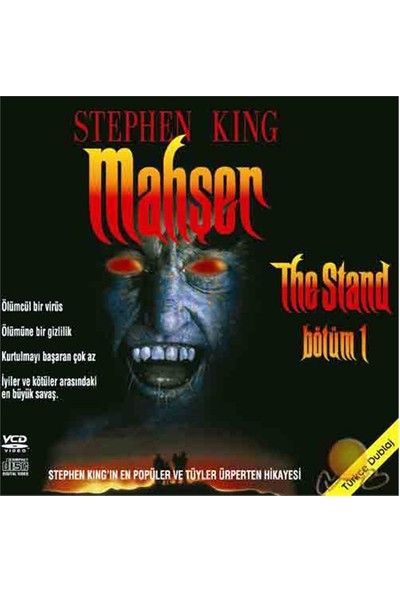 Stephen King Mahşer Bölüm 1 (Stand Part 1)(3 CD) ( VCD ) Stephen King Mahşer Bölüm 1 (Stand Part 1)(3 CD) ( VCD )