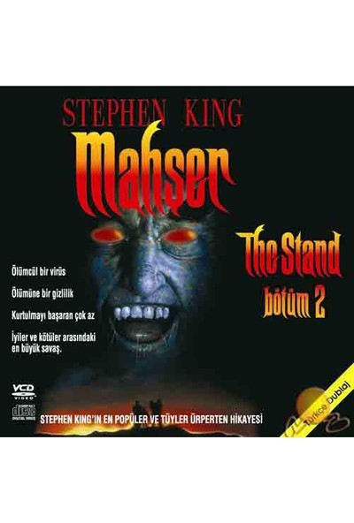 Stephen King Mahşer Bölüm 2 (Stand Part 2) ( VCD ) Stephen King Mahşer Bölüm 2 (Stand Part 2) ( VCD )