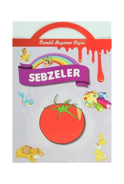 Sebzeler - Örnekli Boyama - Ahmet Altay