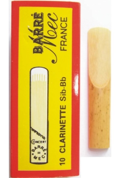 Barre Klarnet Kamışı 1,5 No (Orjinal) 10Adet Barre Klarnet Kamışı 1,5 No (Orjinal) 10Adet