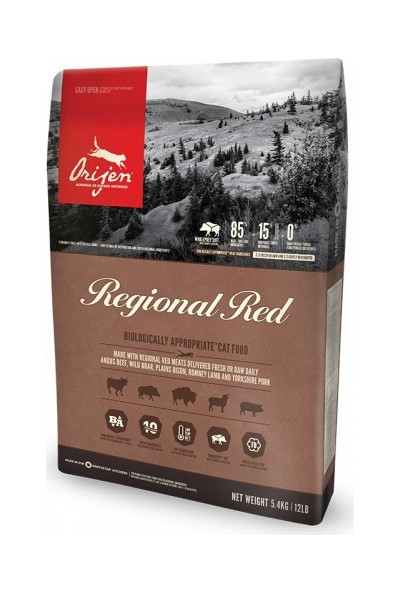 Orijen Regional Red Kedi Maması 1,8Kg Orijen Regional Red Kedi Maması 1,8Kg