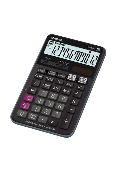 Casio JJ-120TG 12 Hane Masaüstü Hesap Makinesi