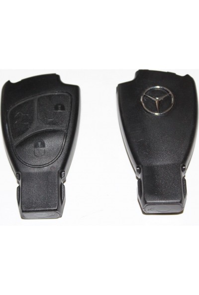 Y3 Mercedes Benz Anahtar Kılıfı 3 Düğmeli Y3 Mercedes Benz Anahtar Kılıfı 3 Düğmeli