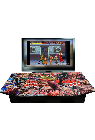 Arcade Station Tv Ye Bağlanan Atari Makinası Arcade Statıon