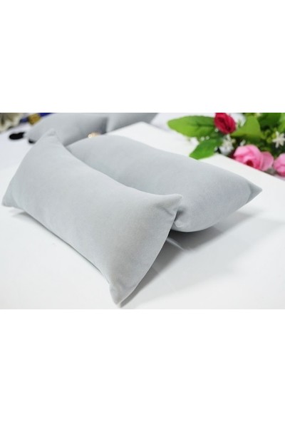 Süet Gri 30Cm*7Cm Saat-Bileklik Yastıgı
