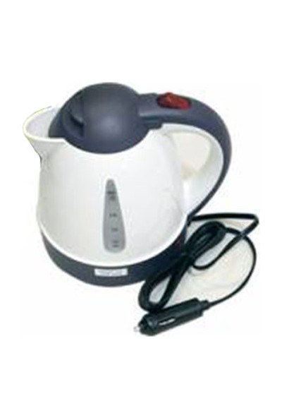 Oto Kettle Su Isıtıcı Termostatlı 12 Volt 1 Litre Çakmaklık Girişli