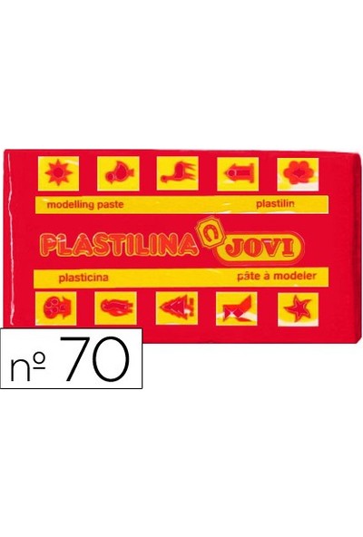 Jovi Oyun Hamuru Plaka 50 Gr Kırmızı 056633