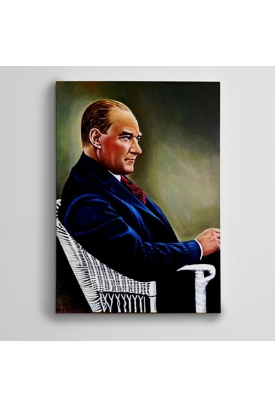 Dekolata Atatürk Yağlıboya 2 Kanvas Tablo Boyut 30 x 40 Dekolata Atatürk Yağlıboya 2 Kanvas Tablo Boyut 30 x 40
