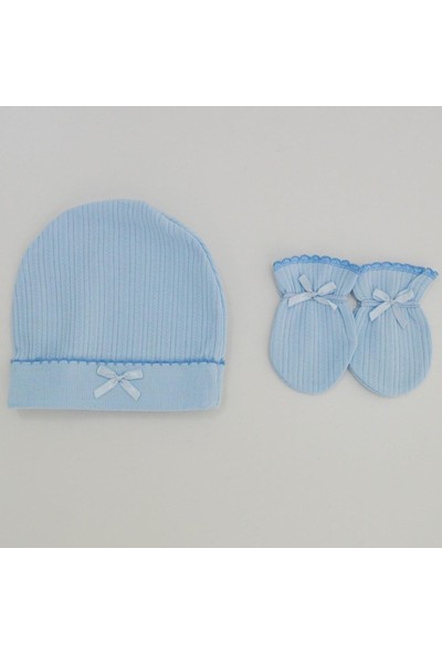 Sevi Bebe Şapka Eldiven Takım - Mavi