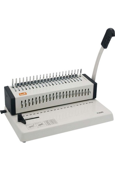 Sarff C320 Plastik Spiral Cilt Makinesi Sarff C320 Plastik Spiral Cilt Makinesi