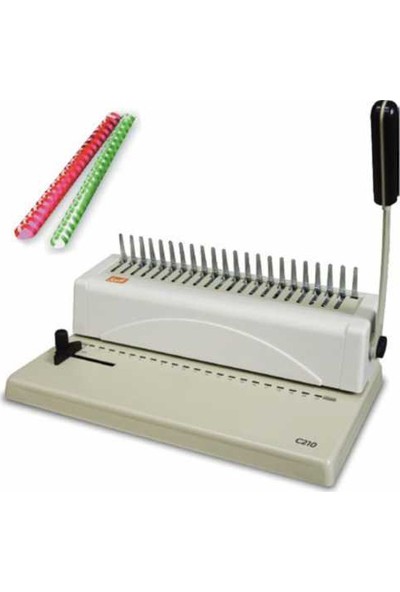 Sarff C210 Plastik Spiral Cilt Makinesi Sarff C210 Plastik Spiral Cilt Makinesi
